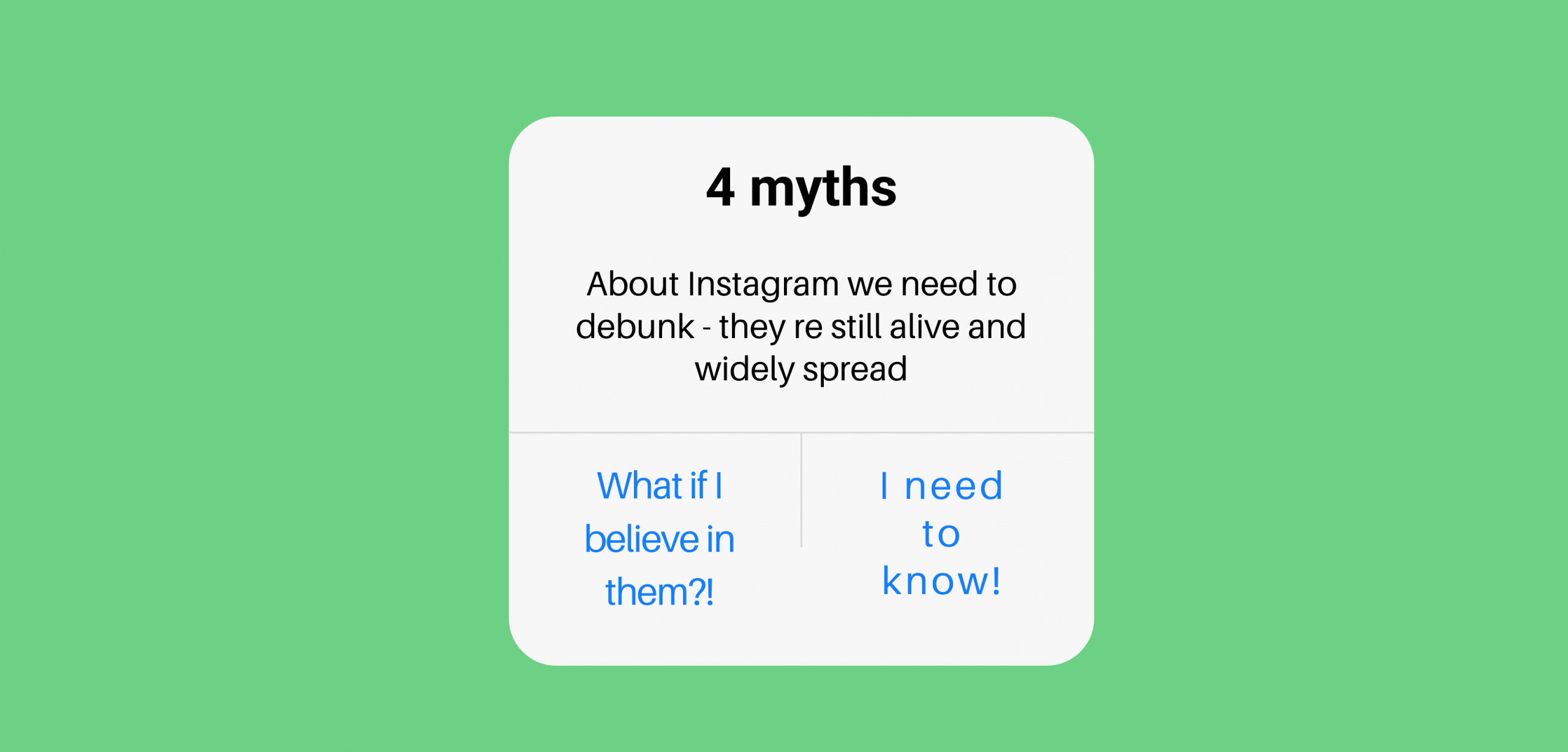 4 common myths about Instagram we need to debunk | Display Purposes Blog