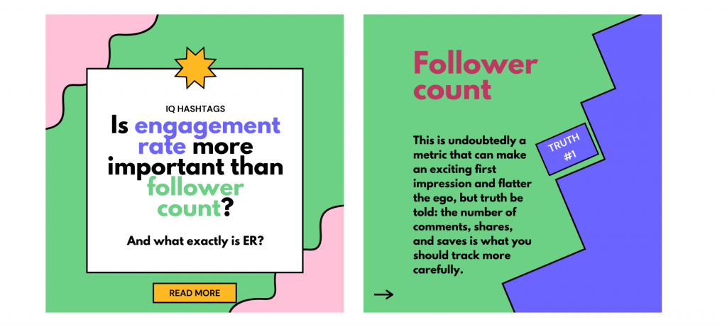 Engagement on Instagram: is engagement rate more important than ...
