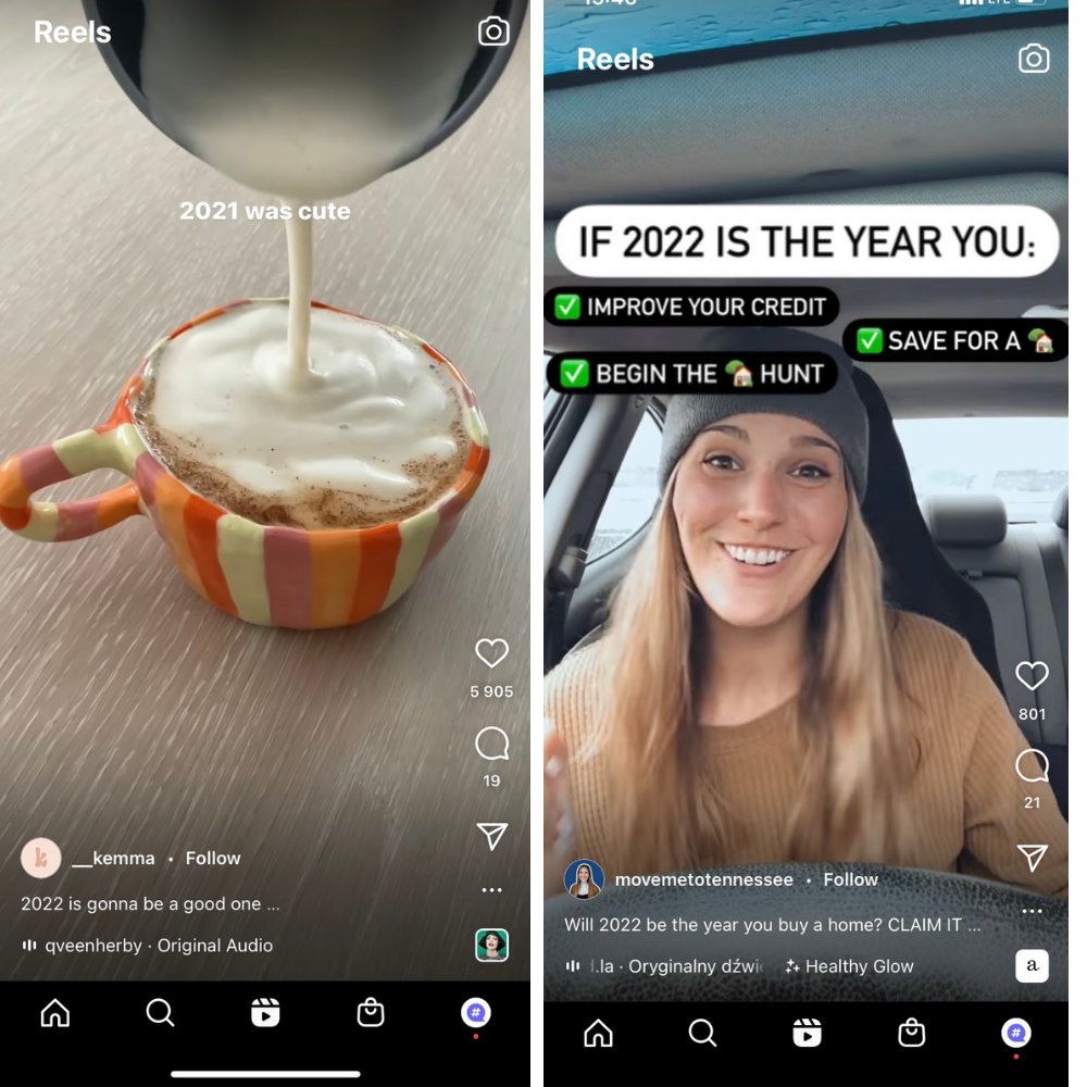 Jump on Trending Formats! New Year=New Instagram Trends? | Display ...
